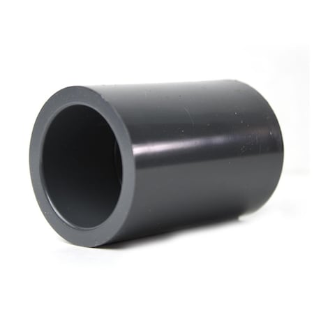 Thrifco Plumbing 1-1/2 Inch Slip x Slip PVC Coupling SCH 80 8213762 | Zoro