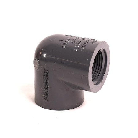 Thrifco Plumbing 1/2 Inch Threaded x Threaded PVC 90 Elbow SCH 80 ...