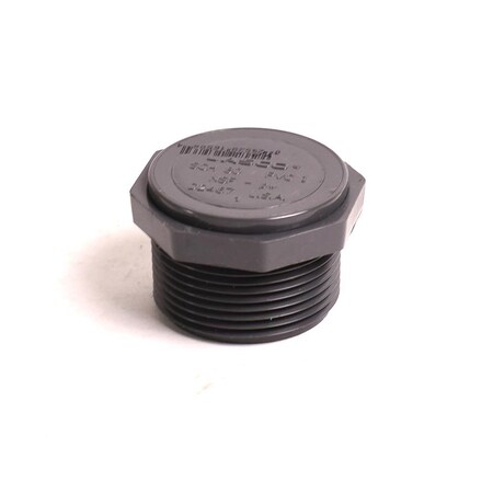 Thrifco Plumbing 3/4 Inch Threaded PVC Plug SCH 80 8214316 | Zoro