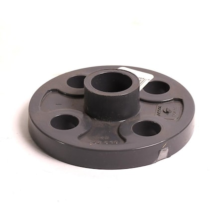 Thrifco Plumbing 1/2 Inch Slip PVC Floor Flange SCH 80 8216400 | Zoro