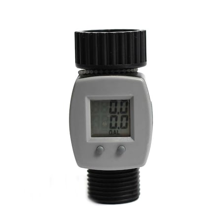 Thrifco Plumbing Hose End Water Flow Meter, 56854 8429975 | Zoro