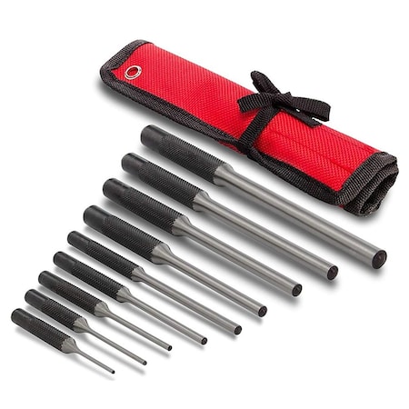 Big Horn 9 Pieces Roll Pin Punch Set - Gun Bolt Catch Roll Pin Punch ...
