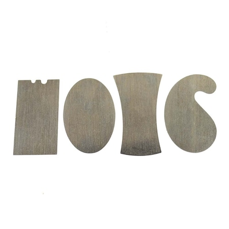 Crown Tools Set of 4 Mini Cabinet Scrapers 25307 | Zoro