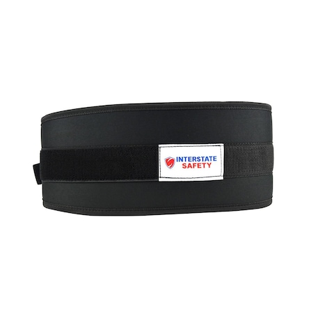 Interstate Safety 6" Weightlifting / Back Support Belt w/Low Profile ...