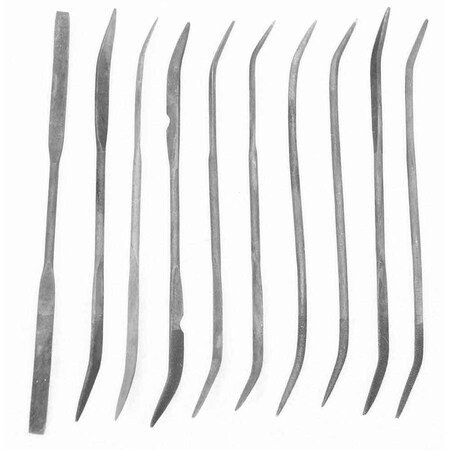 Big Horn 10 Piece Small Riffler File Set 13100 | Zoro