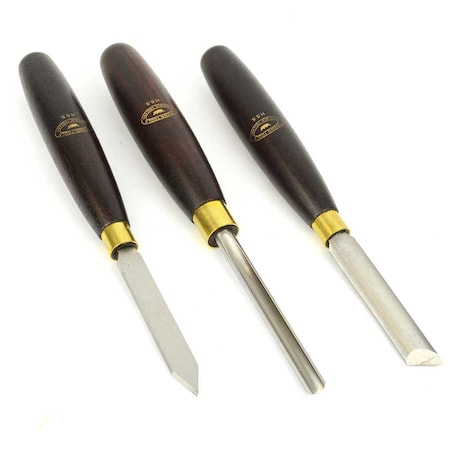 Crown Tools 3 Piece HSS Pen Woodturning Set 24160 | Zoro