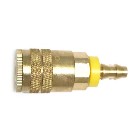 Interstate Pneumatics Brass Industrial Coupler, 25 PK CH445B-25K | Zoro