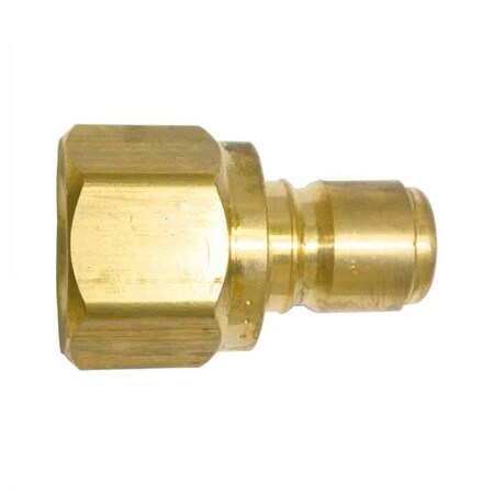 Interstate Pneumatics Brass Coupler Plug, 100 PK CPNV880B-100K | Zoro