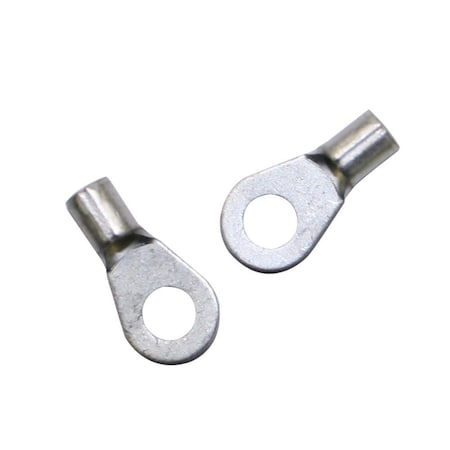 Superior Electric Ring Terminal, Silver, 25 PK DR42 | Zoro