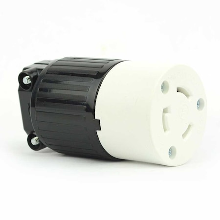 Superior Electric Locking Receptacle, L6-20R, 20 A, 250V AC, Screw ...