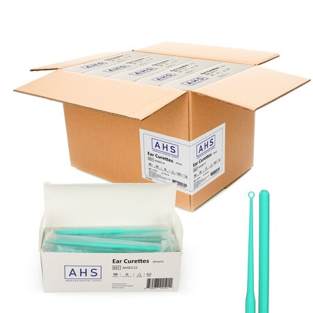 American Hospital Supply AHS Adult Disposable Ear Curette, Ear Wax ...