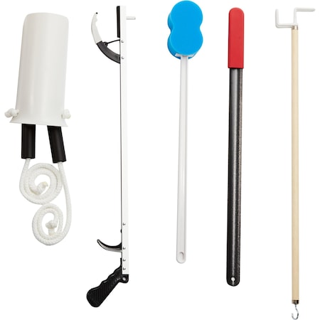 American Hospital Supply 5-Piece Hip Knee Replacement Kit, Stocking Aid ...