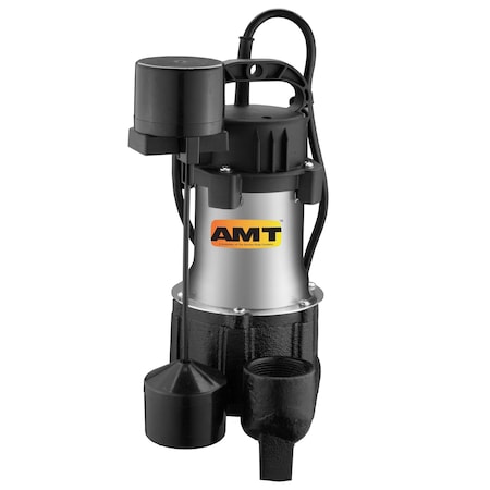 Amt Pump 1.5-in. Stainless Submersible w/ Cast Iron Internals w/ 2/5 HP ...