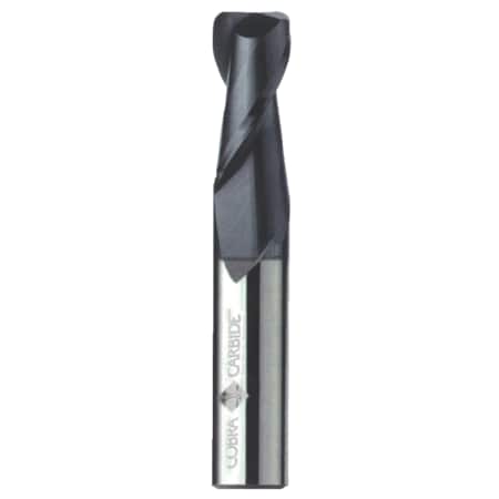 Cobra Carbide Endmill, Standard Endmill AlTiN Coated, 1, Length of Cut ...