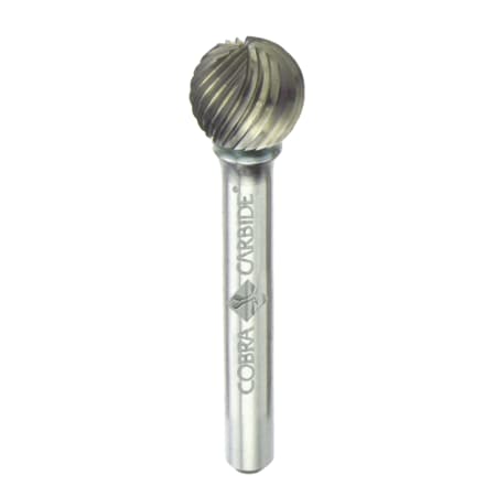 Cobra Carbide Carbide Burr, Single Cut Shape D Long Length, SD-3L6, 3/8 ...