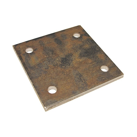 Super Anchor Safety 6"x6"x3/8" Raw D-Plate Backer Plate for all 6x6 D ...