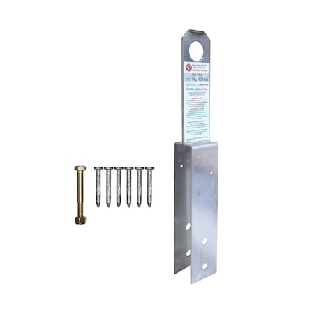 Super Anchor Safety ARS 2x8 Fall Arrest Anchor 11ga SST w/Fasteners ...