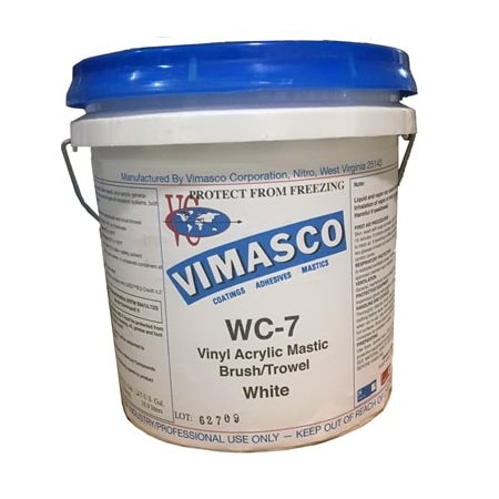 VIMASCO CORPORATION Vimasco Wc-7 Ultra White Mastic In 2 Gallon Pail ...