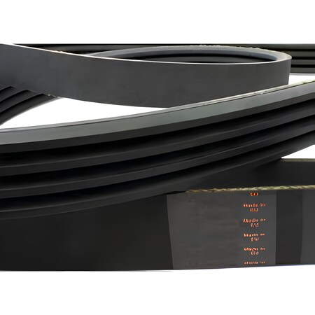 Megadyne Ribbed V-Belt, PV Rubber Ribbed, 2130M19, M, Polybutadiene ...