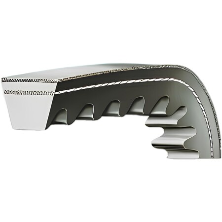 Megadyne XPB3350 Cogged, Metric V-Belt, 3350 mm Outside Length, 16 mm ...