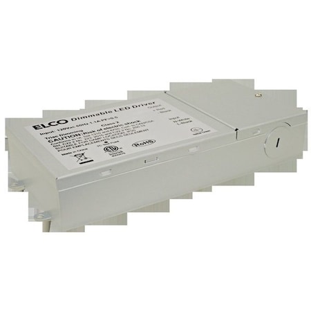 Elco Lighting Electronic Dimmable LED Driver (Large) DRVE24V96DW | Zoro