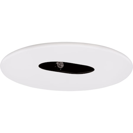 Elco Lighting 4 Adjustable Slot Aperture One Piece Trim" EL1430W | Zoro