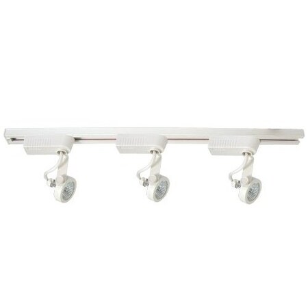 Elco Lighting Low Voltage Builder's Track Kit ET567W | Zoro