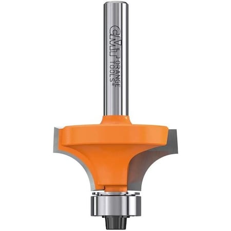 Cmt Roundover Bit, 1/4-Inch Shank, 3/8-Inch Radius, Carbide-Tipped 838. ...