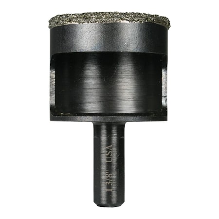 Montana Brand 1-3/8 In. Diamond/Tile Drill Bit, 1/4 In. Hex Shank MB ...