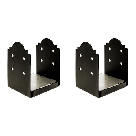 Simpson Strong-Tie Simpson Strong Tie APB1010R Black Powder-Coated Post ...