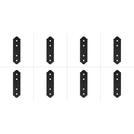 Simpson Strong-Tie Simpson Strong Tie APST412 Black Powder-Coated Strap ...