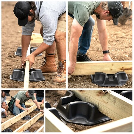 Camo Block Heavy Duty Deck Block Foundation Support Base 8 pack, 8PK ...