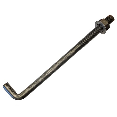 Grip-Rite 5/8 In. X 12 In. Anchor Bolt With Nut And Round Washer (25 ...