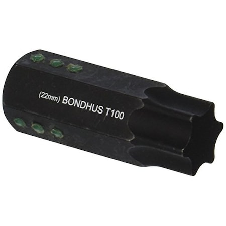 Bondhus T100 Torx Socket Bit With Proguard (32000) | Zoro