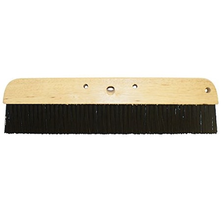 Kraft Tool 24 In. Black Plastic Concrete Finish Broom-Wood Block CC165 ...