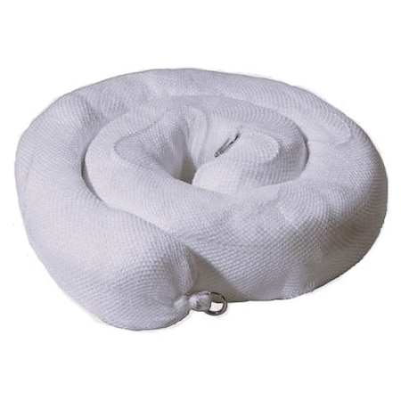 Absorbents Midwest White Oil Only Absorbent Booms, 5'' x 10', 4-Count ...