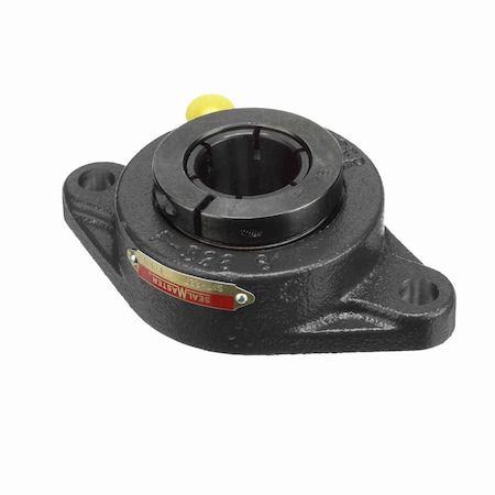 Sealmaster Mounted Cast Iron Two Bolt Flange Ball Bearing, SFT-22T SFT ...