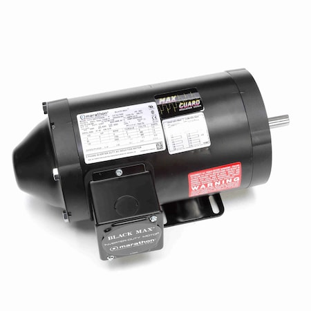 Leeson Speed Ratio Motor, 1 HP, 3 Ph, 60 Hz, 230/460 V, 1800 RPM, 56C ...