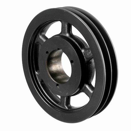 Browning 2 Groove Cast Iron Bushed Bore Multiple Sheave, 2TB94 2TB94 | Zoro