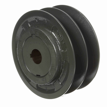 Browning 2 Groove Cast Iron Finish Bore Fhp Variable Pitch Sheave ...