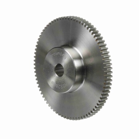 Browning Steel Minimum Plain Bore Spur Gear - 14.5 Pa 20 Dp, NSS2080 ...