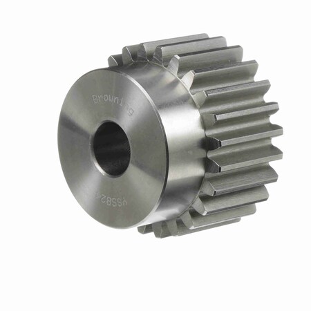 Browning Steel Minimum Plain Bore Spur Gear - 20 Pa 8 Dp, YSS824 YSS824 ...