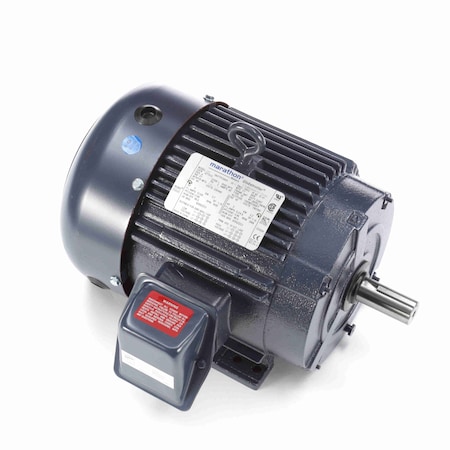Marathon 5 Hp General Purpose Motor, 3 Phase, 3600 Rpm, GT1012A GT1012A ...