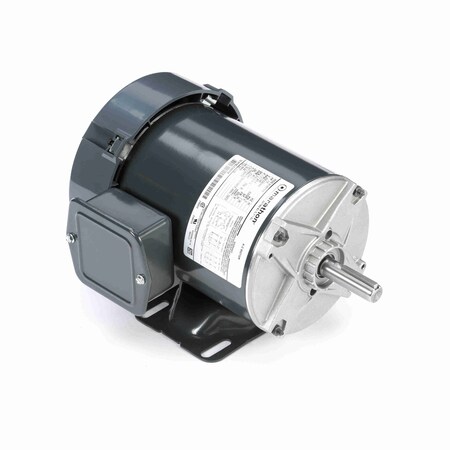 Marathon Motor 1/3 Hp General Purpose Motor, 3 Phase, 1200 Rpm, 208-230 ...