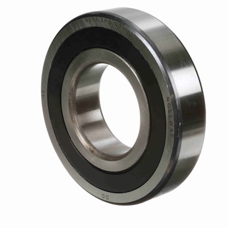 Rollway Radial Ball Bearing - Straight Bore - Sealed, 6318 2RS C3 6318 ...