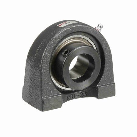Browning Mounted Cast Iron Tapped Base Pillow Block Ball Bearing, 52100 ...