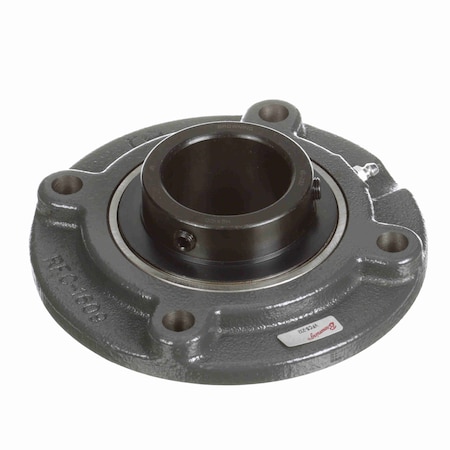 Browning Mounted Cast Iron Flange Cartridge Ball Bearing - 52100 Steel ...