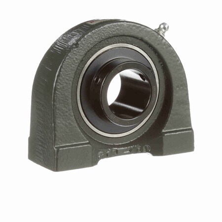 Browning Mounted Cast Iron Tapped Base Pillow Block Ball Bearing, 52100 ...
