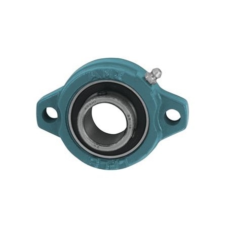 Ami Bearings SINGLE ROW BALL BEARING - 1-3/8in NARROW SET SCREW 2-BOLT ...