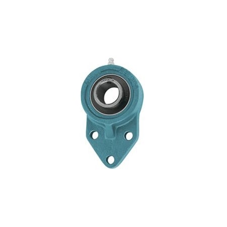 Ami Bearings SINGLE ROW BALL BEARING - 1-3/16in WIDE SET SCREW 3-BOLT ...